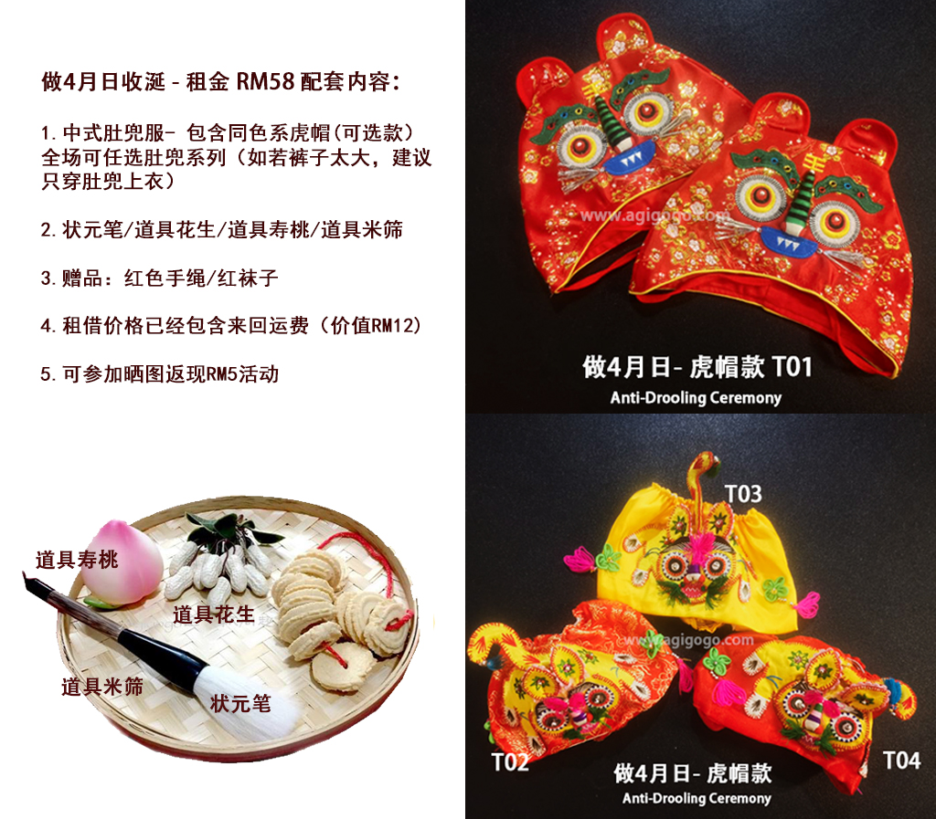 Anti-drooling package